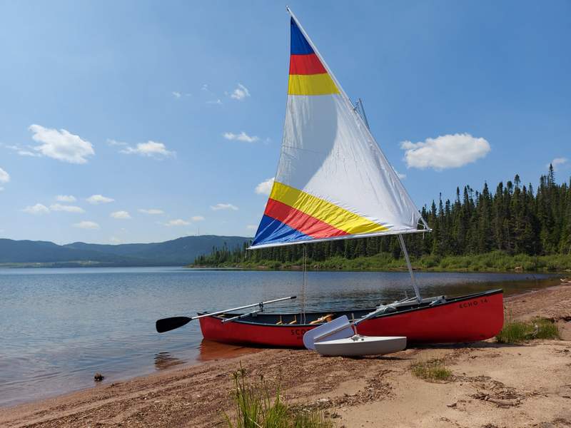 Sailboats To Go » Canoe Sailing