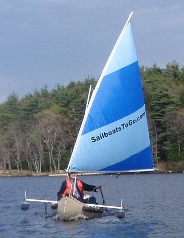 Sailboats To Go » Portability of Canoe sail kit