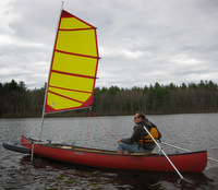 Sailboats To Go » Canoe Sail Kit upgrades options and accessories