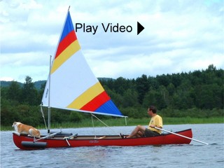 Sailboats To Go » Catalog » Sailing Canoe - Canoe Sailing Rig