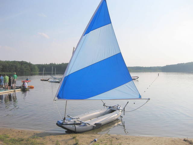 Sailboats To Go » Sail Sea Eagle Explorer kayak