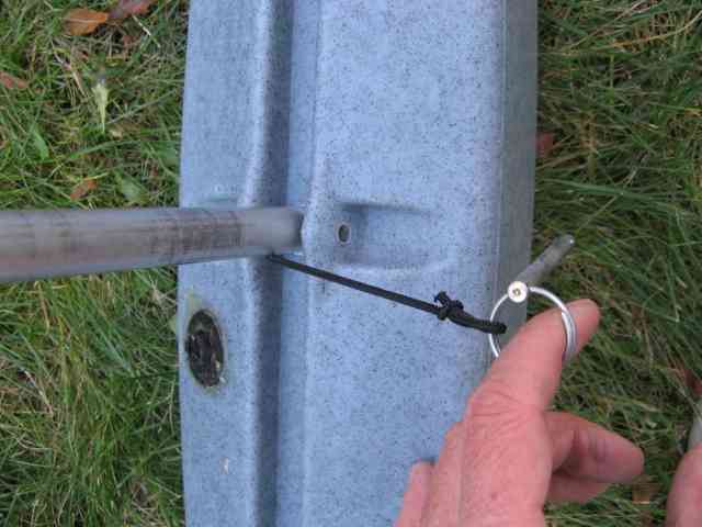 Sailboats To Go » Canoe Stabilizers Adjust In, Out, Up and Down